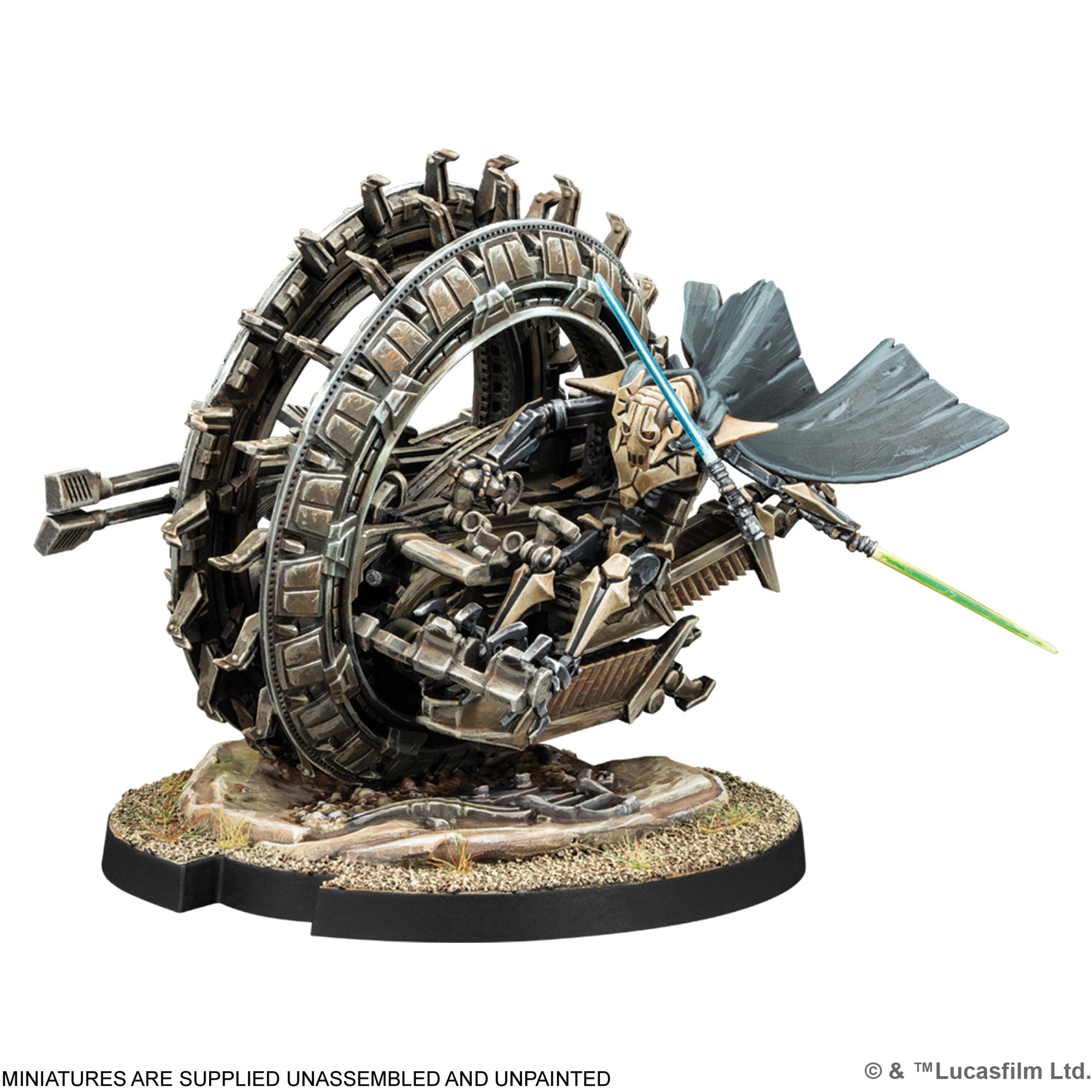 Star Wars: Legion - General Grievous' TSMEU-6 Wheel Bike – Asmodee ...