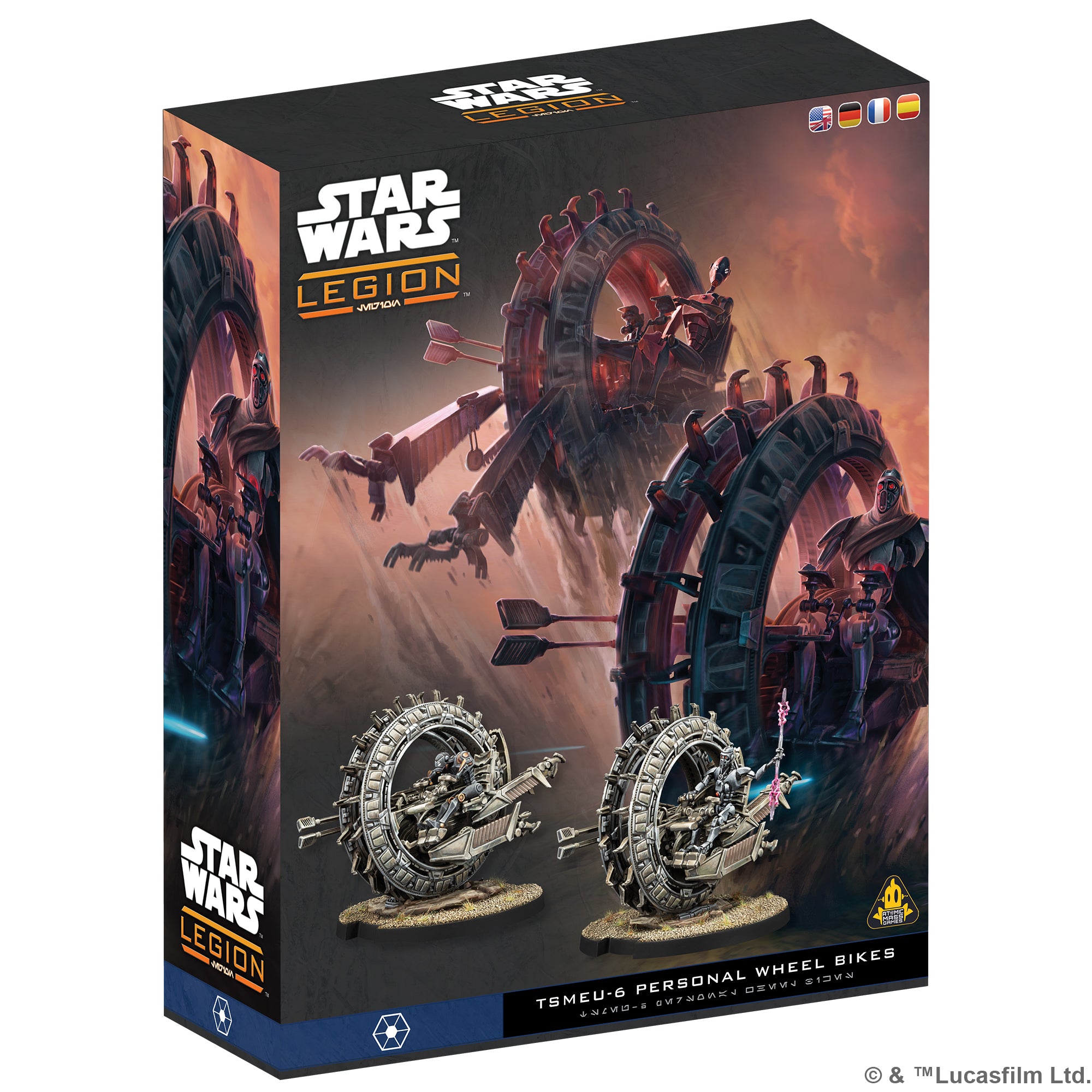 Star Wars: Legion - TSMEU-6 Personal Wheel Bike – Asmodee USA