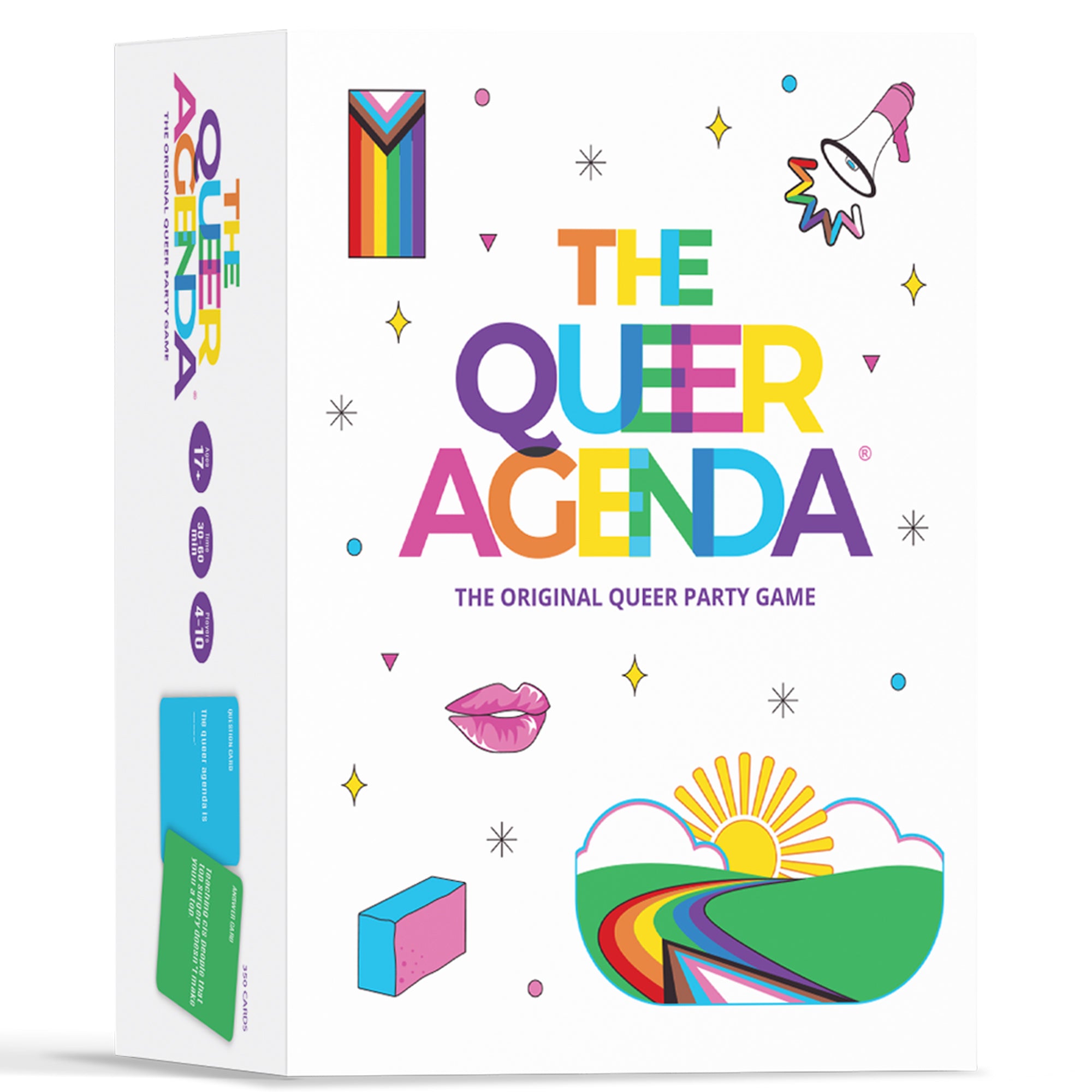 The Queer Agenda Party Game - 350 Sassy LGBTQ+ Cards for Hilarious Game ...