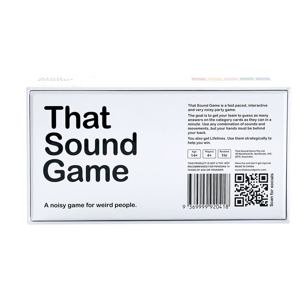 That Sound Game – Fast-Paced, Noisy Party Game for Teams – Asmodee USA