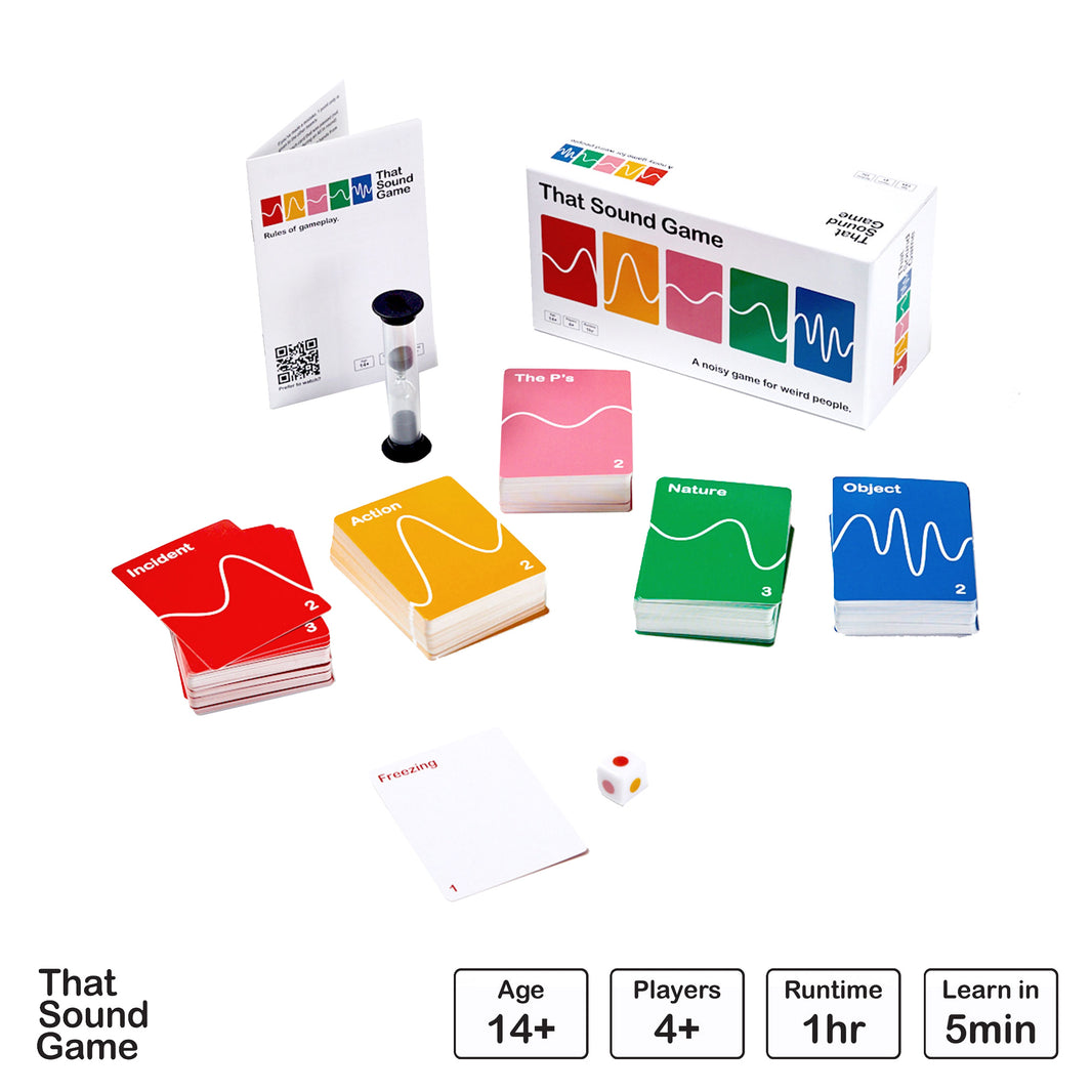 That Sound Game – Fast-Paced, Noisy Party Game for Teams – Asmodee USA