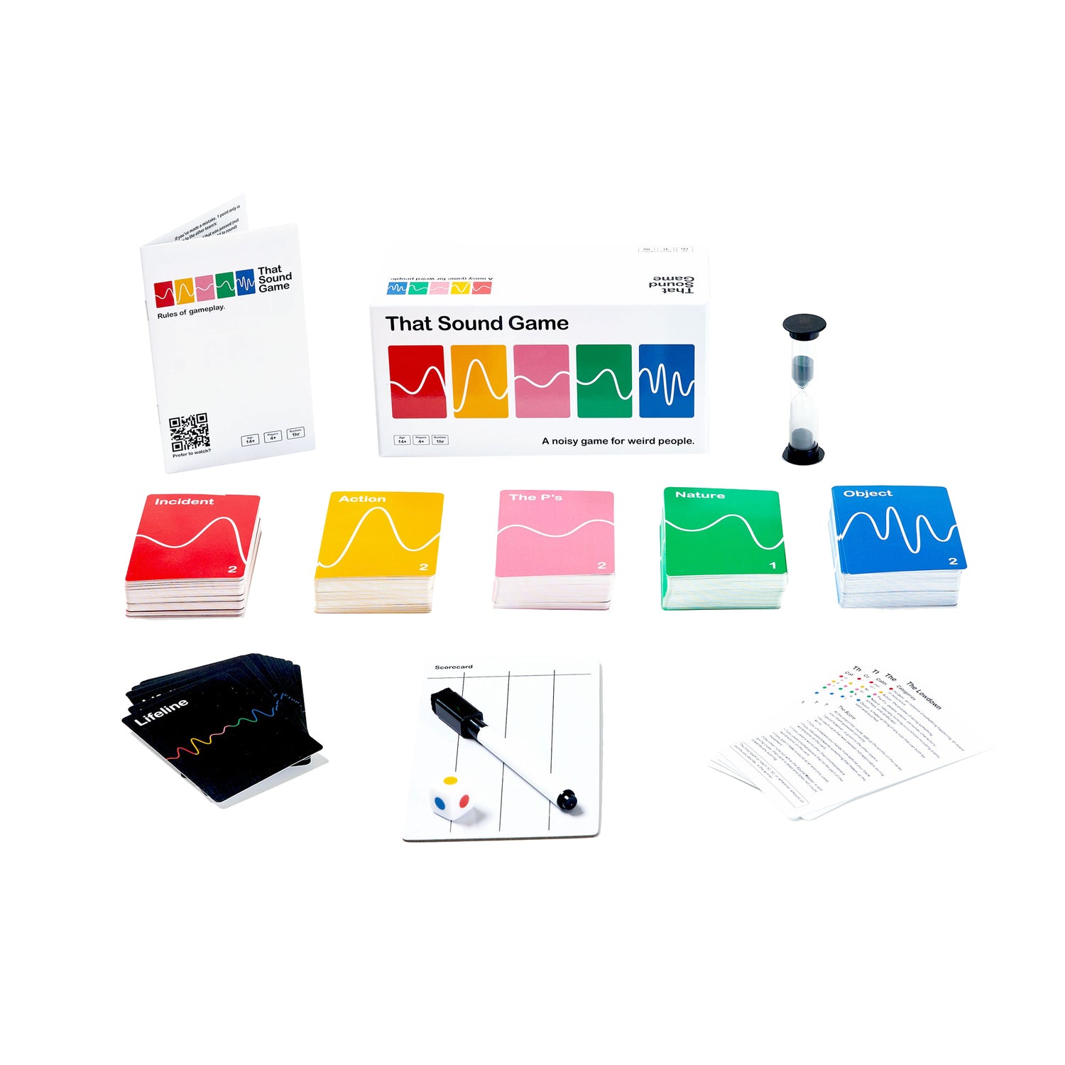 That Sound Game – Fast-Paced, Noisy Party Game for Teams – Asmodee USA