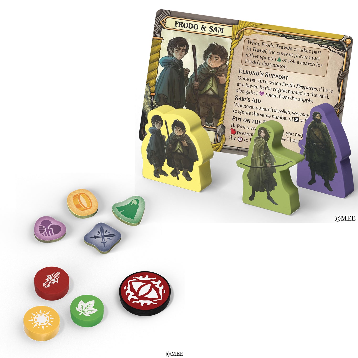 The Lord of the Rings: Fate of the Fellowship Board Game – Asmodee ...