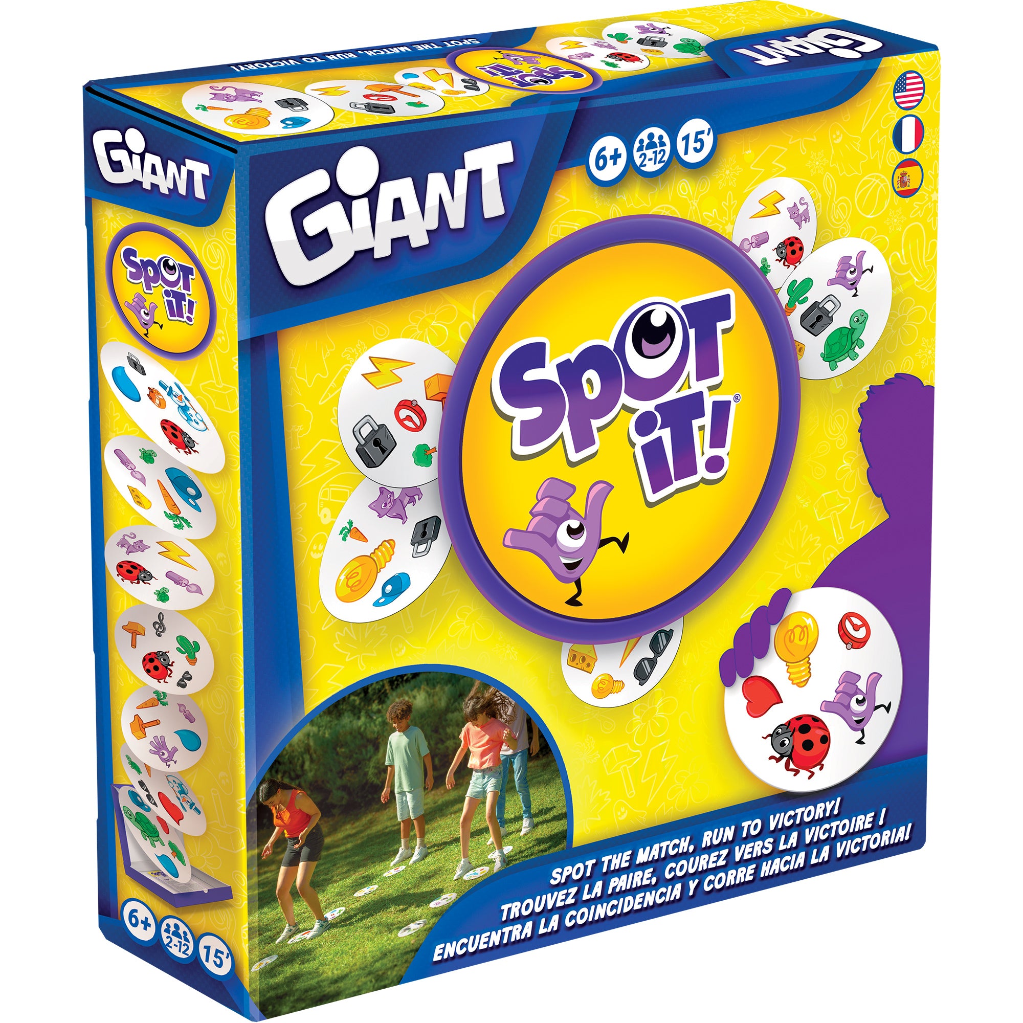 Spot It! Giant Card Game – Asmodee USA