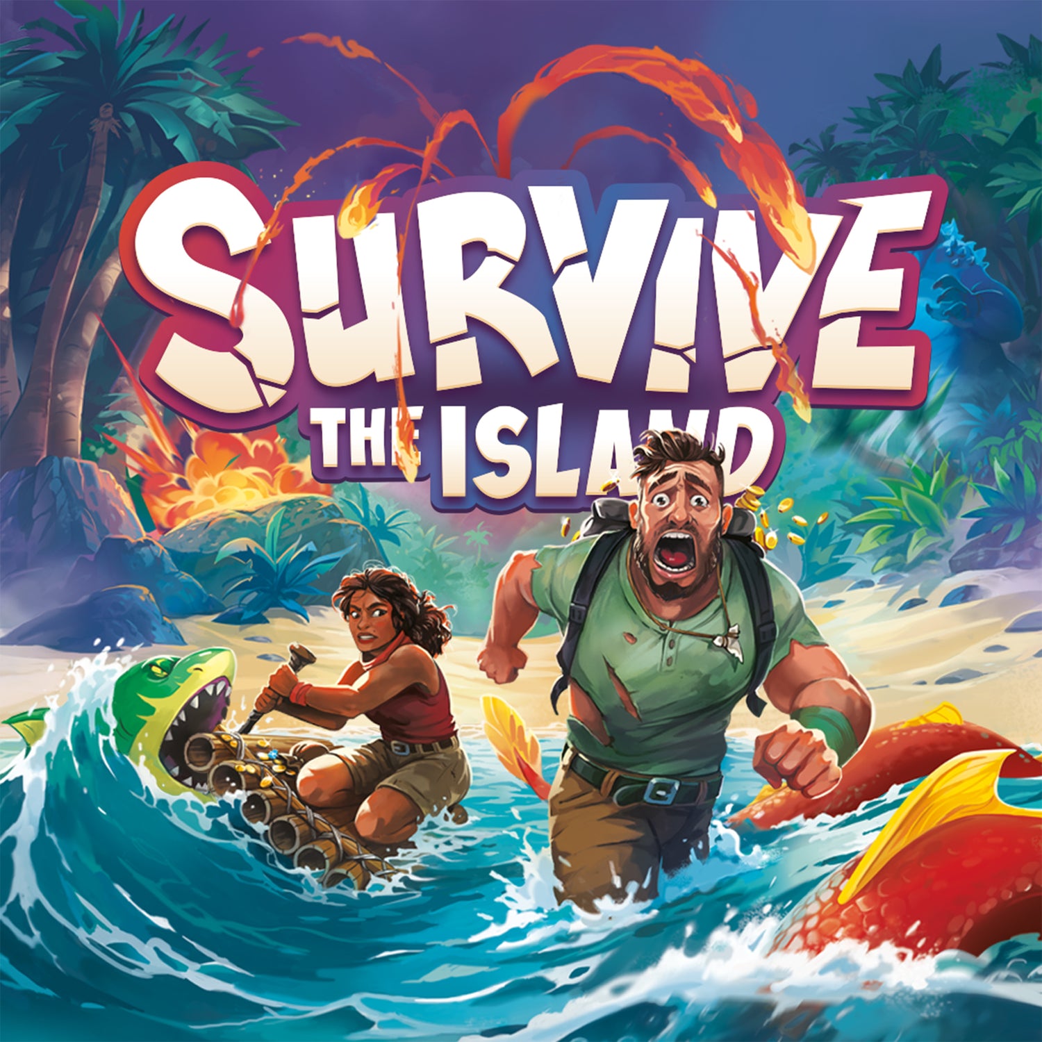 Survive The Island Board Game (2024 Edition) – Asmodee North America