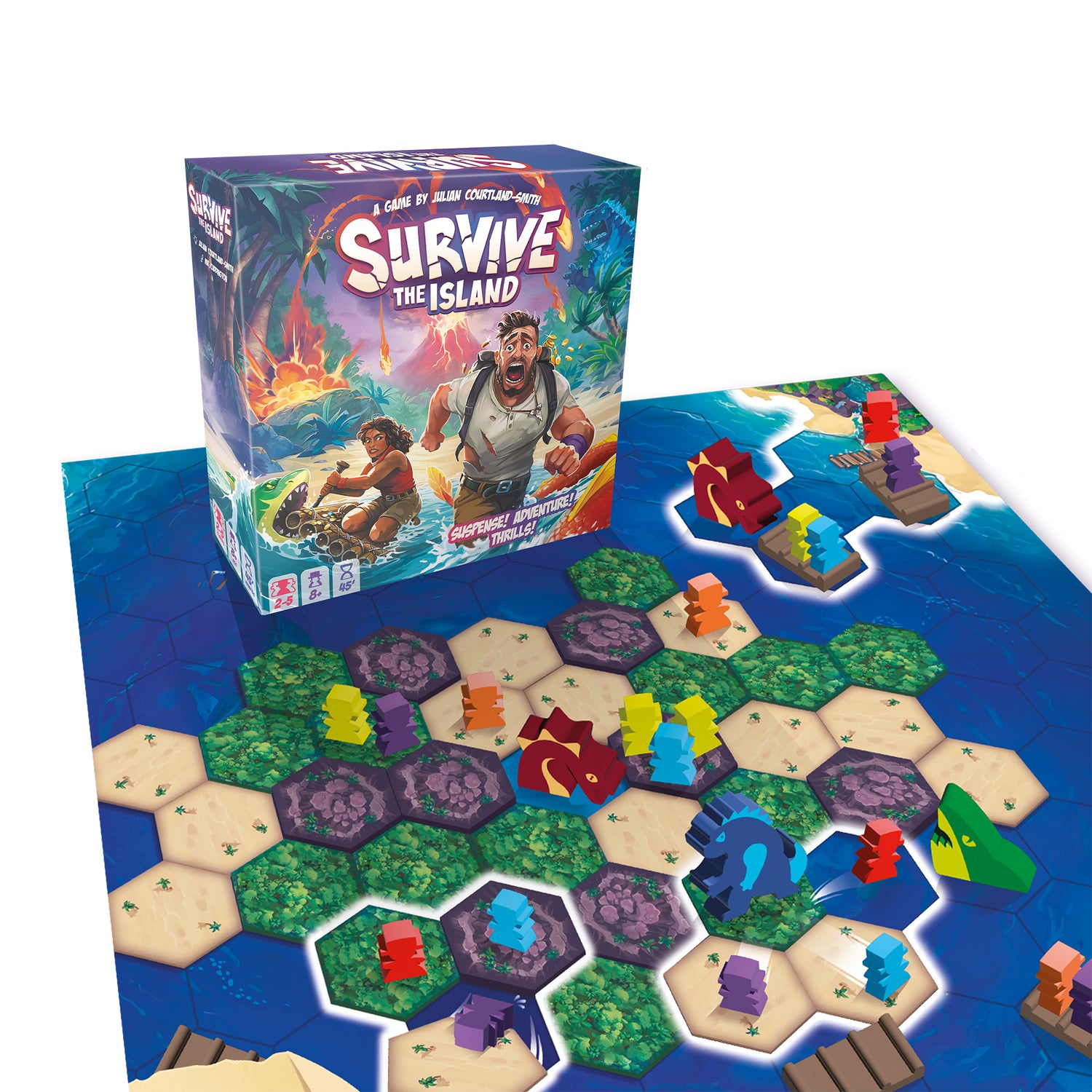 Survive The Island Board Game (2024 Edition) – Asmodee North America