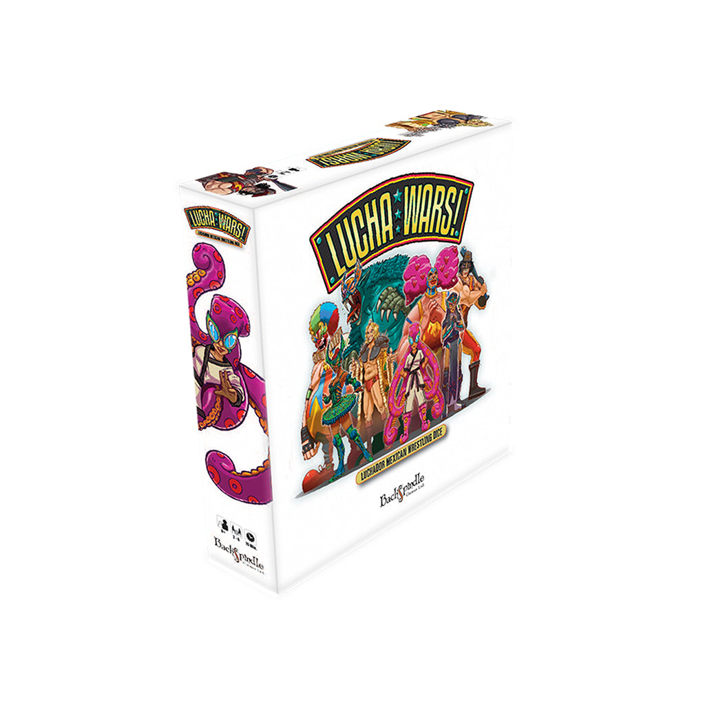 Lucha Wars Board Game - Luchador Mexican Wrestling Themed Game ...