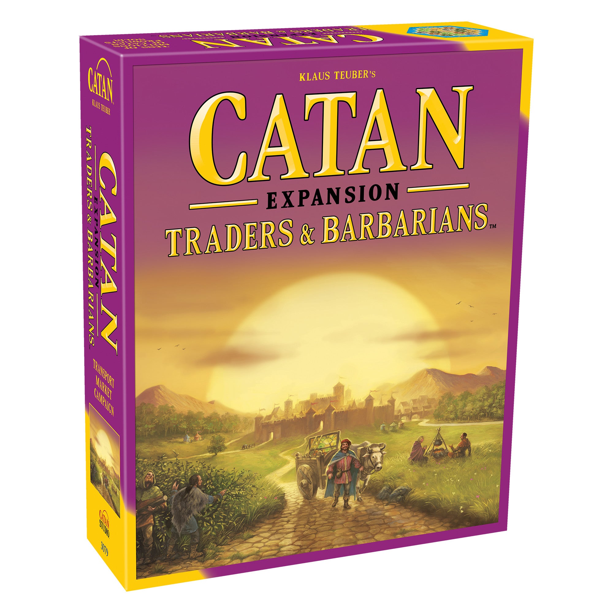 CATAN Traders & Barbarians Expansion Strategy Board Game for Family ...