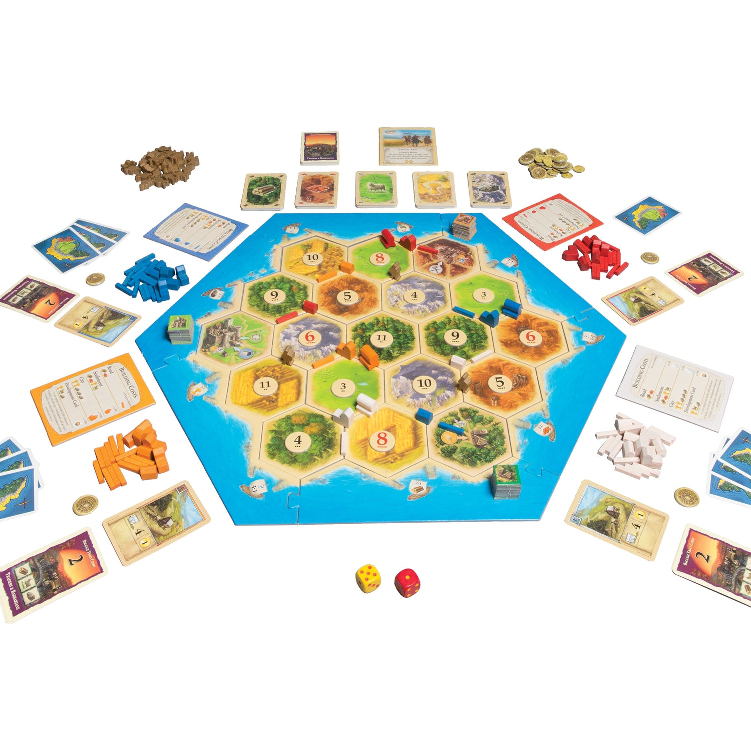 CATAN Traders & Barbarians Expansion Strategy Board Game for Family ...