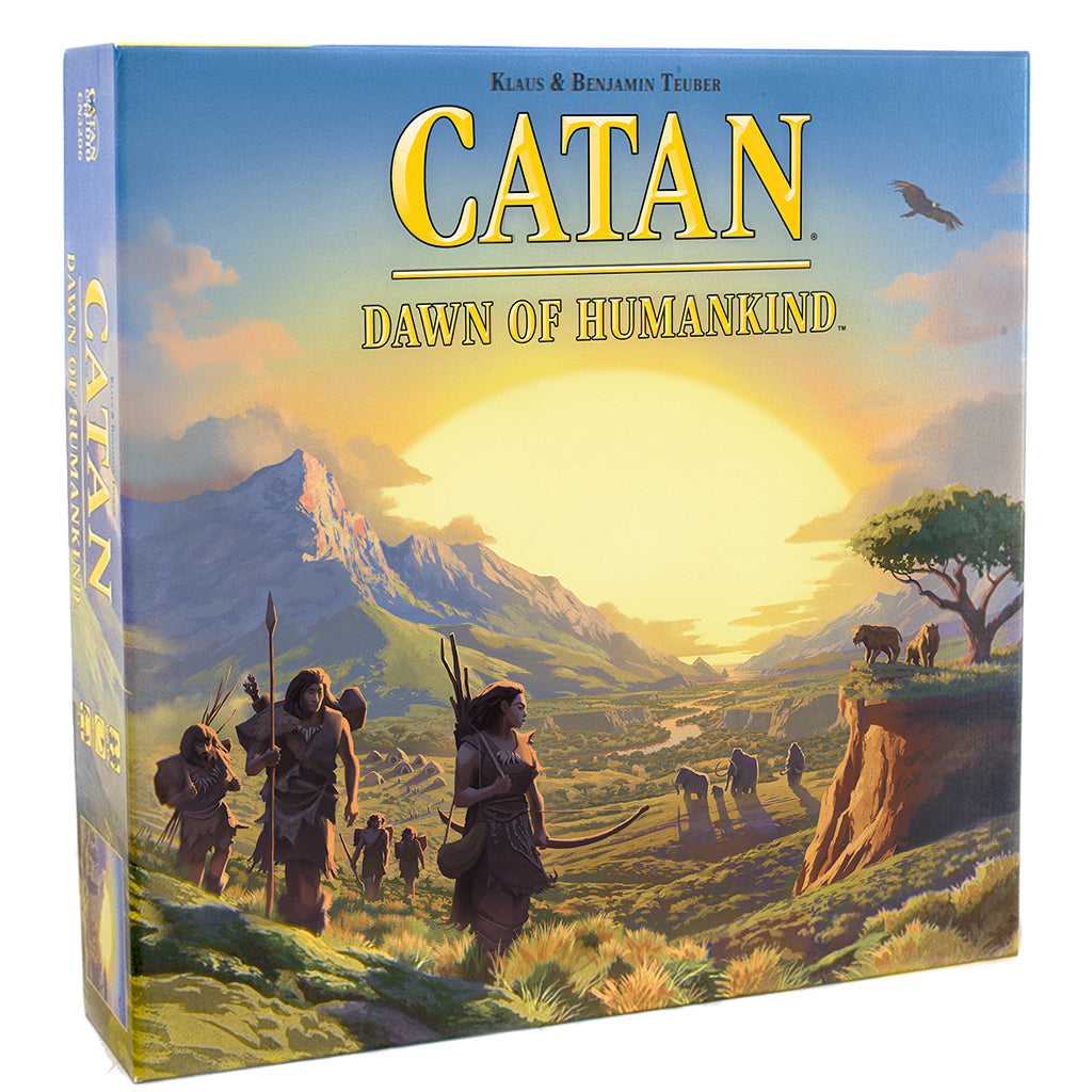 CATAN Dawn of Humankind Strategy Board Game for Family Game Night ...