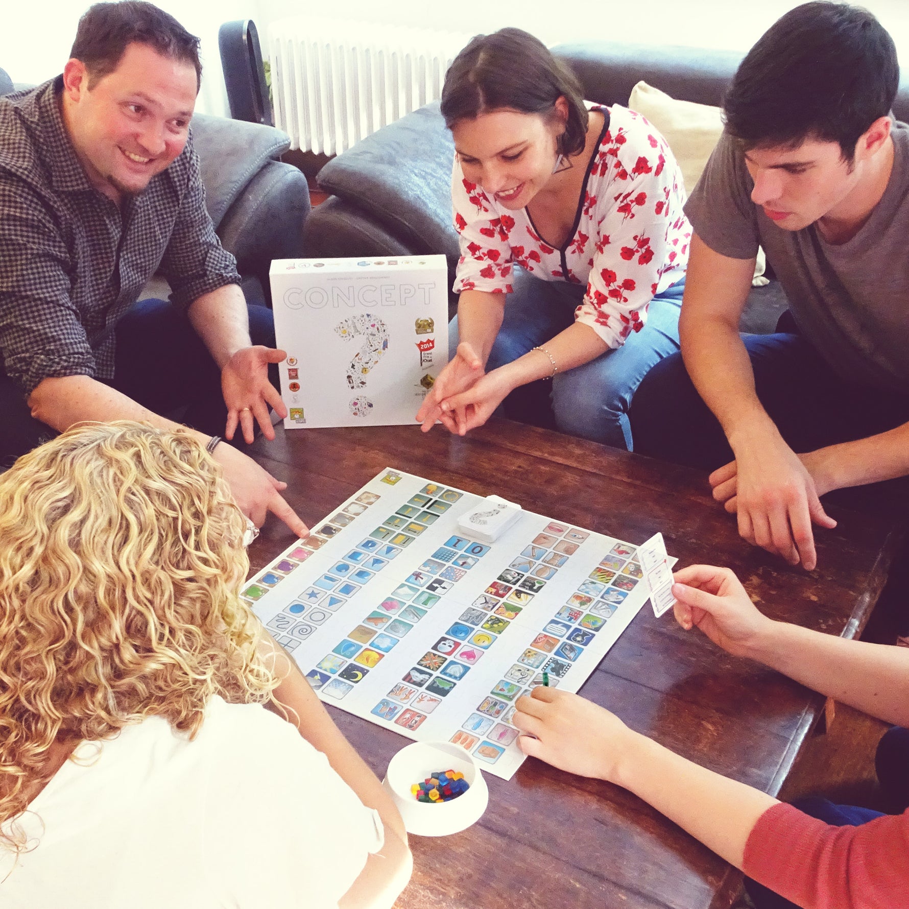 Concept Party Game - Family-Friendly Guessing and Charades Board Game ...
