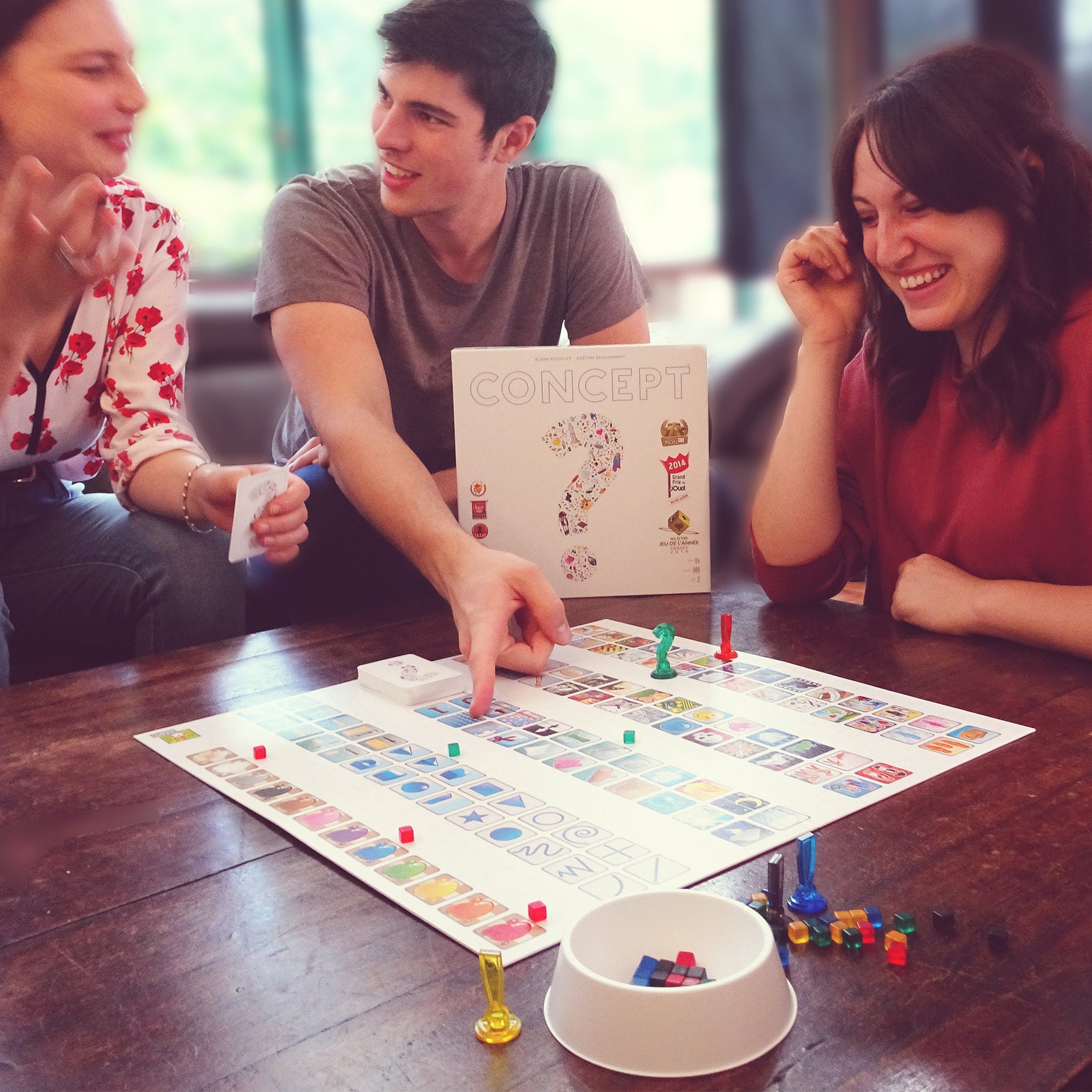 Concept Party Game - Family-Friendly Guessing and Charades Board Game ...