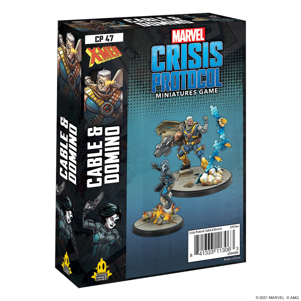 Marvel Crisis Protocol Domino & Cable Character Pack – Asmodee North ...