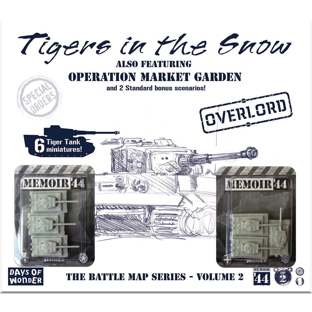 Memoir '44 Tigers in the Snow Battle Map Board Game Expansion – Asmodee USA