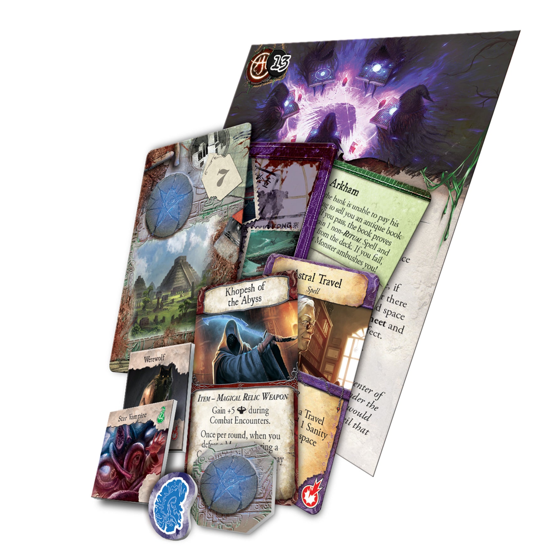 Eldritch Horror Strange Remnants Expansion - Lovecraftian Mystery Game ...