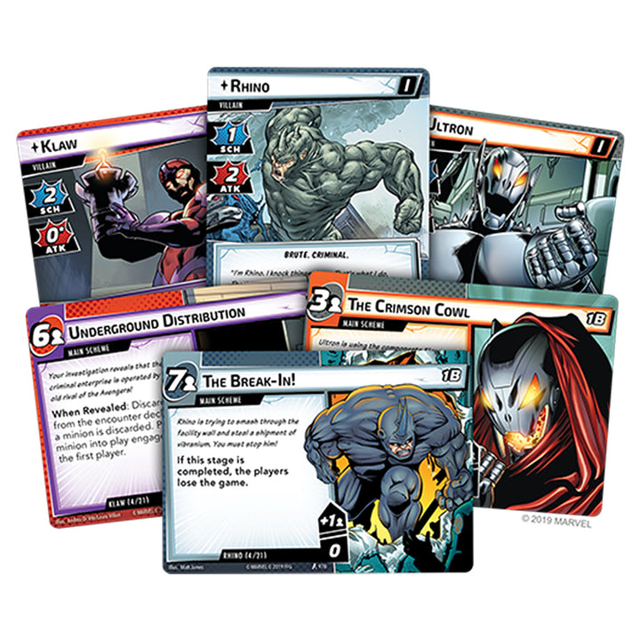 Marvel Champions The Card Game Core Set Cooperative Strategy Game ...