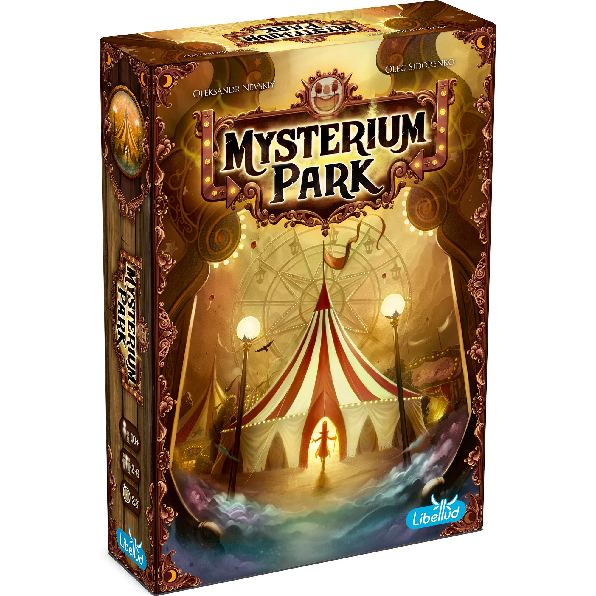 Mysterium Park Board Game - Carnival Mystery and Psychic Clue-Giving ...
