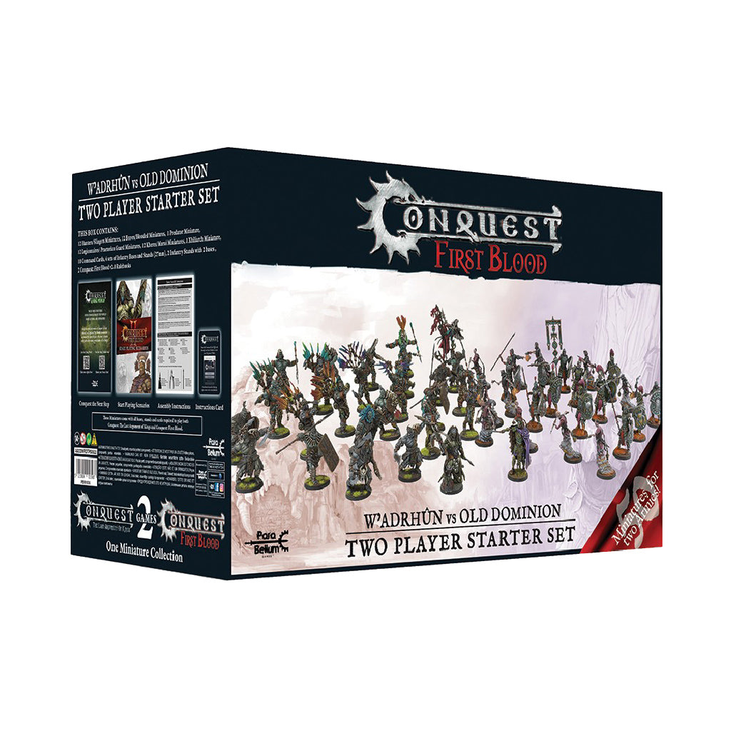 Conquest Miniatures Game - Conquest First Blood Two player Starter Set ...