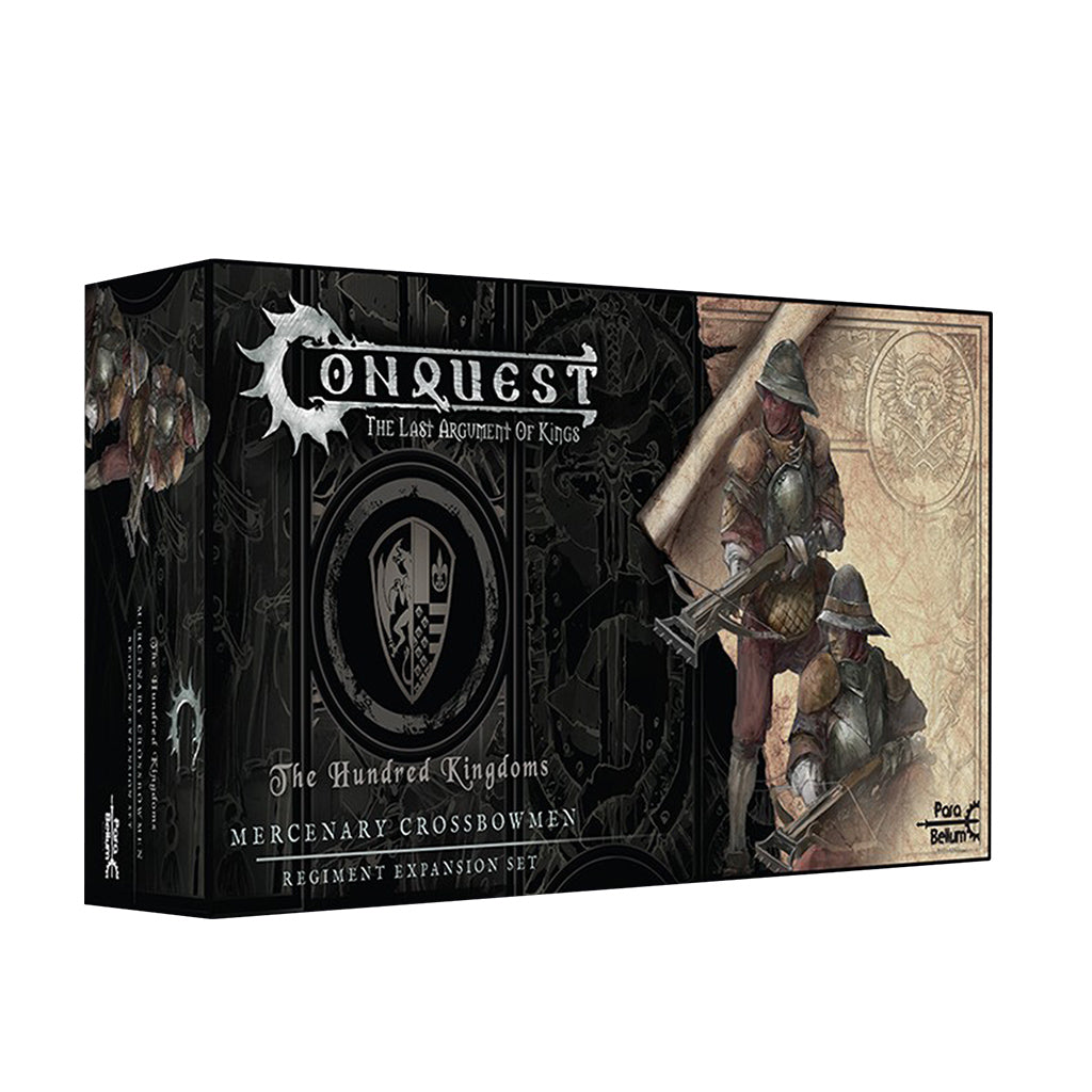 Conquest Miniatures Game - Hundred Kingdoms: Mercenary Crossbowmen ...