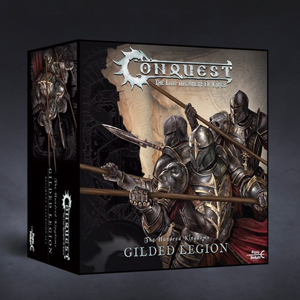 Conquest Miniatures Game - Hundred Kingdoms: Gilded Legions – Asmodee ...