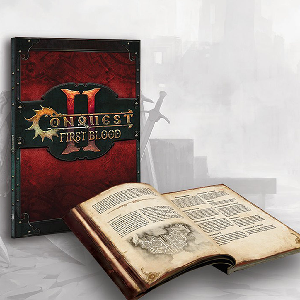 Conquest Miniatures - First Blood Softcover Rulebook - English 2.0 ...