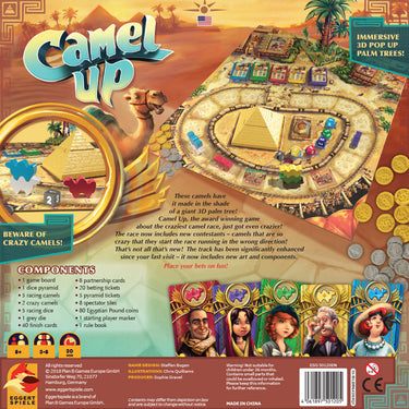 Camel Up Board Game - Strategy Board Game - Made by Eggertspiele ...