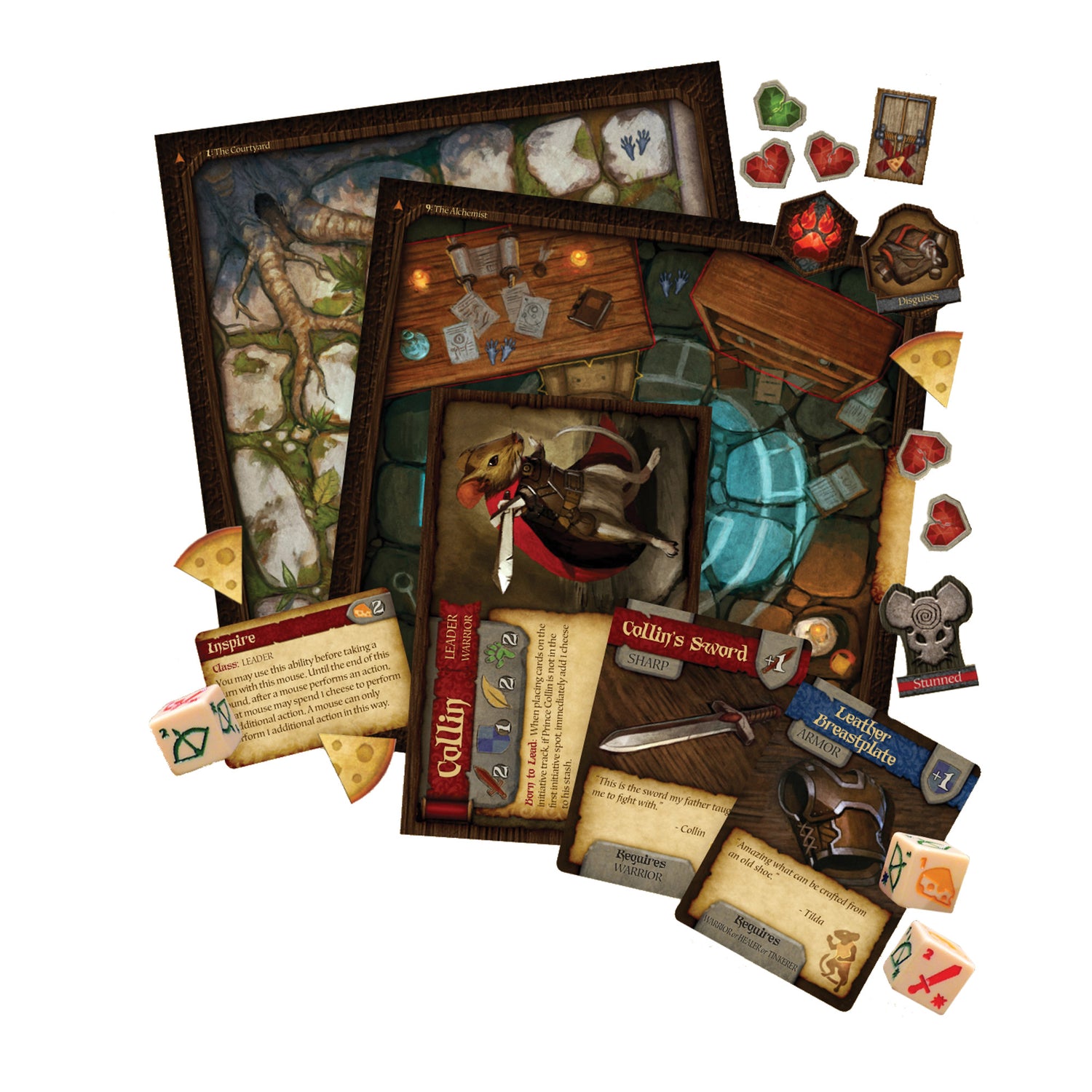 Mice & Mystics Board Game - Enchanting Fantasy Adventure for All Ages ...