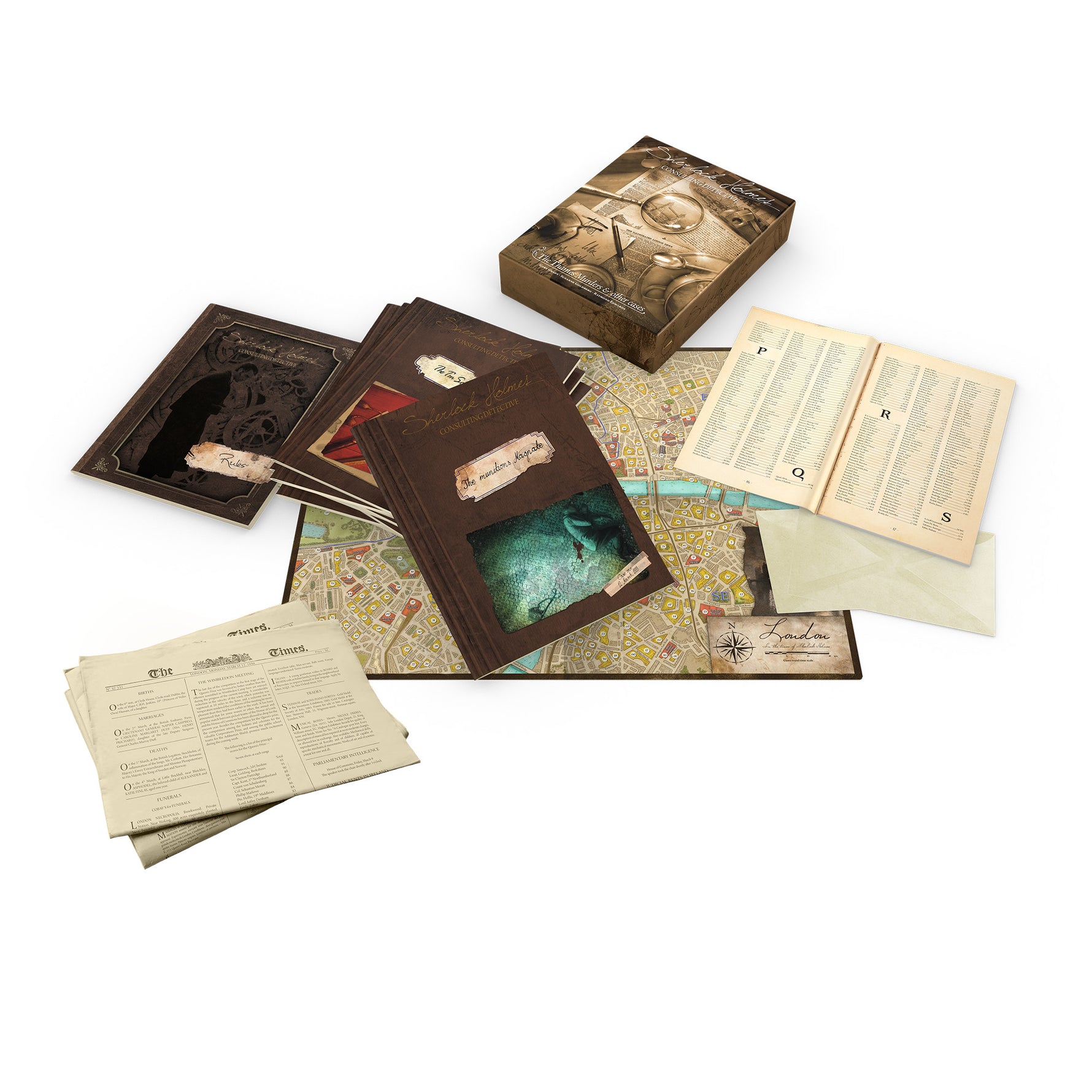 Sherlock Holmes Consulting Detective The Thames Murders & Other Cases ...