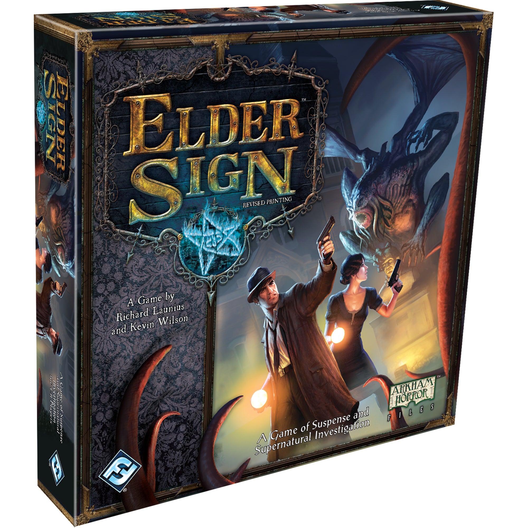 Elder Sign Board Game - Lovecraftian Cooperative Dice Game – Asmodee USA