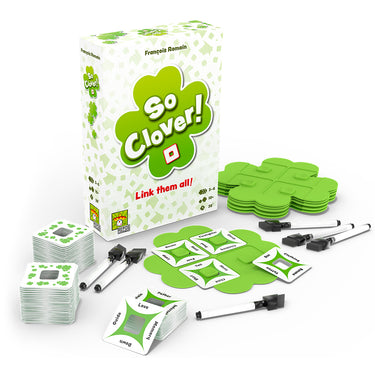 So Clover! Board Game - Cooperative Word-Association Fun – Asmodee USA