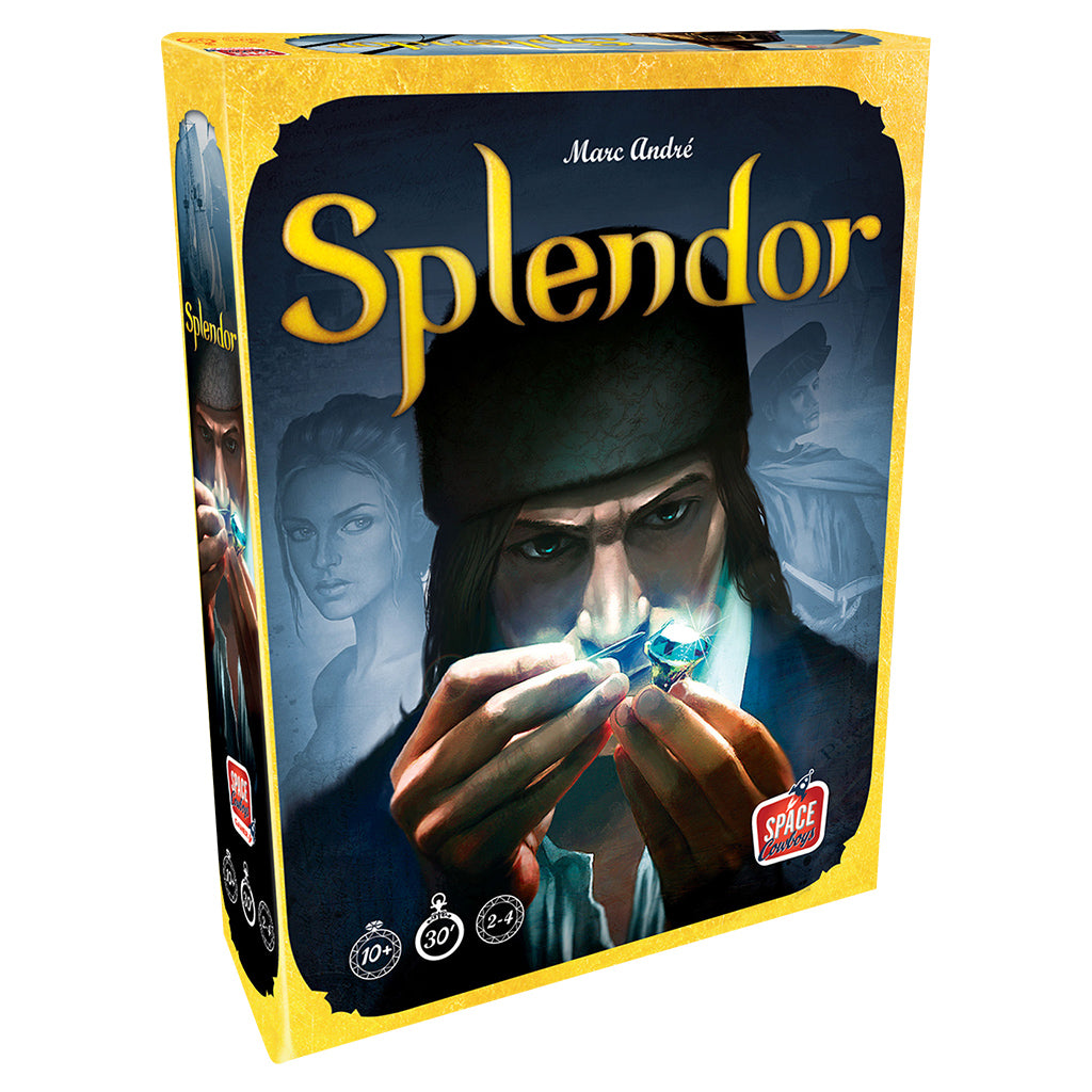 Splendor Board Game - Strategy Game for Prestigious Gems – Asmodee ...