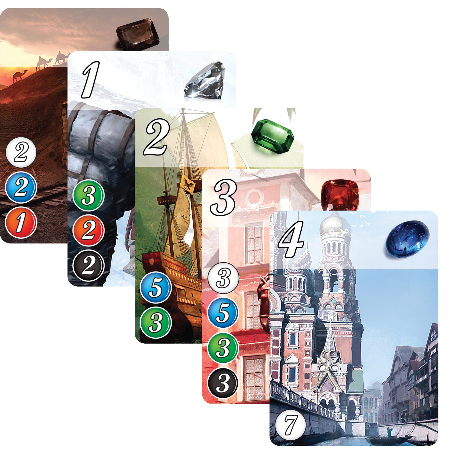 Splendor Board Game - Strategy Game for Prestigious Gems – Asmodee ...