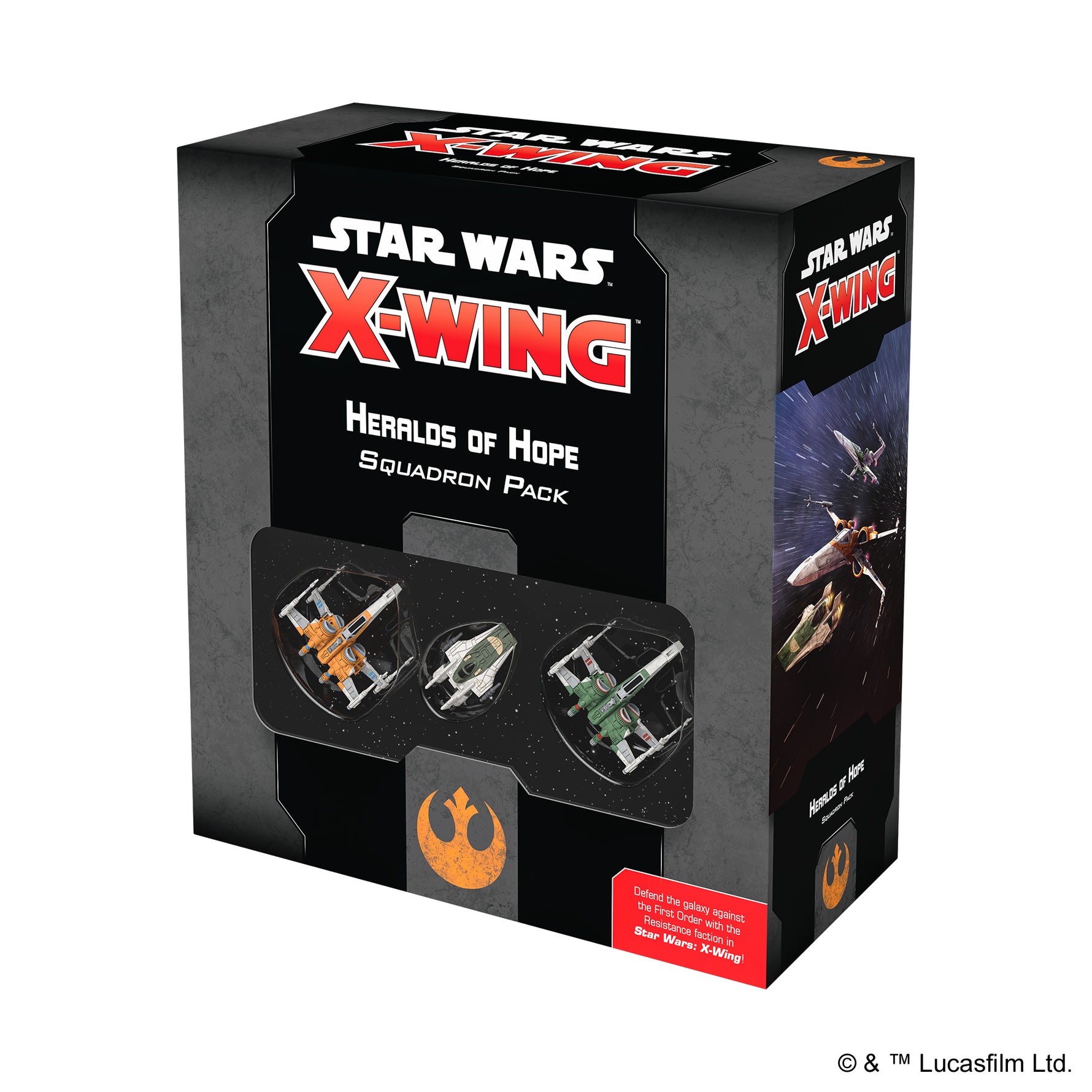 Star Wars X-Wing 2nd Edition Miniatures Heralds of Hope Squadron Pack ...