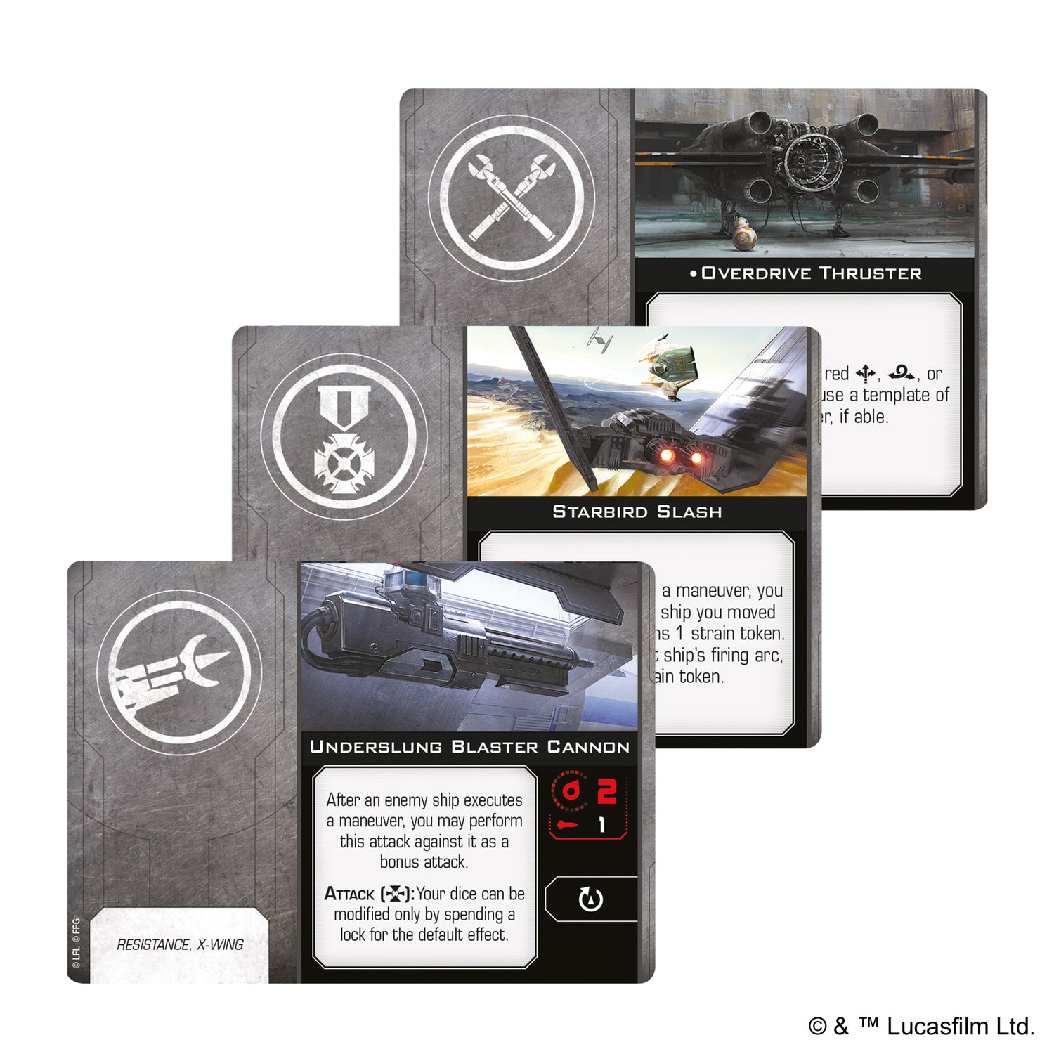 Star Wars X-Wing 2nd Edition Miniatures Heralds of Hope Squadron Pack ...