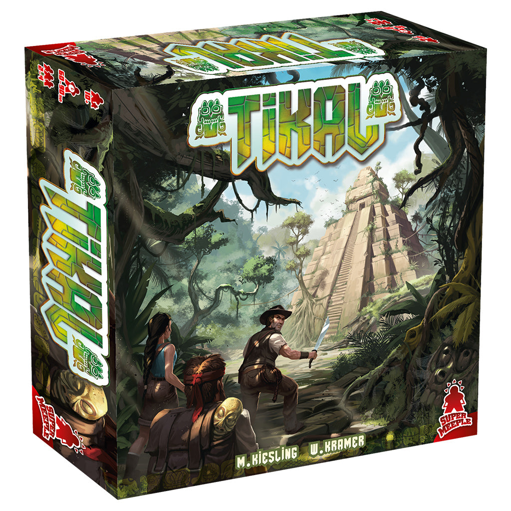 Tikal Board Game - Interactive Tile-Placement Building Game – Asmodee ...