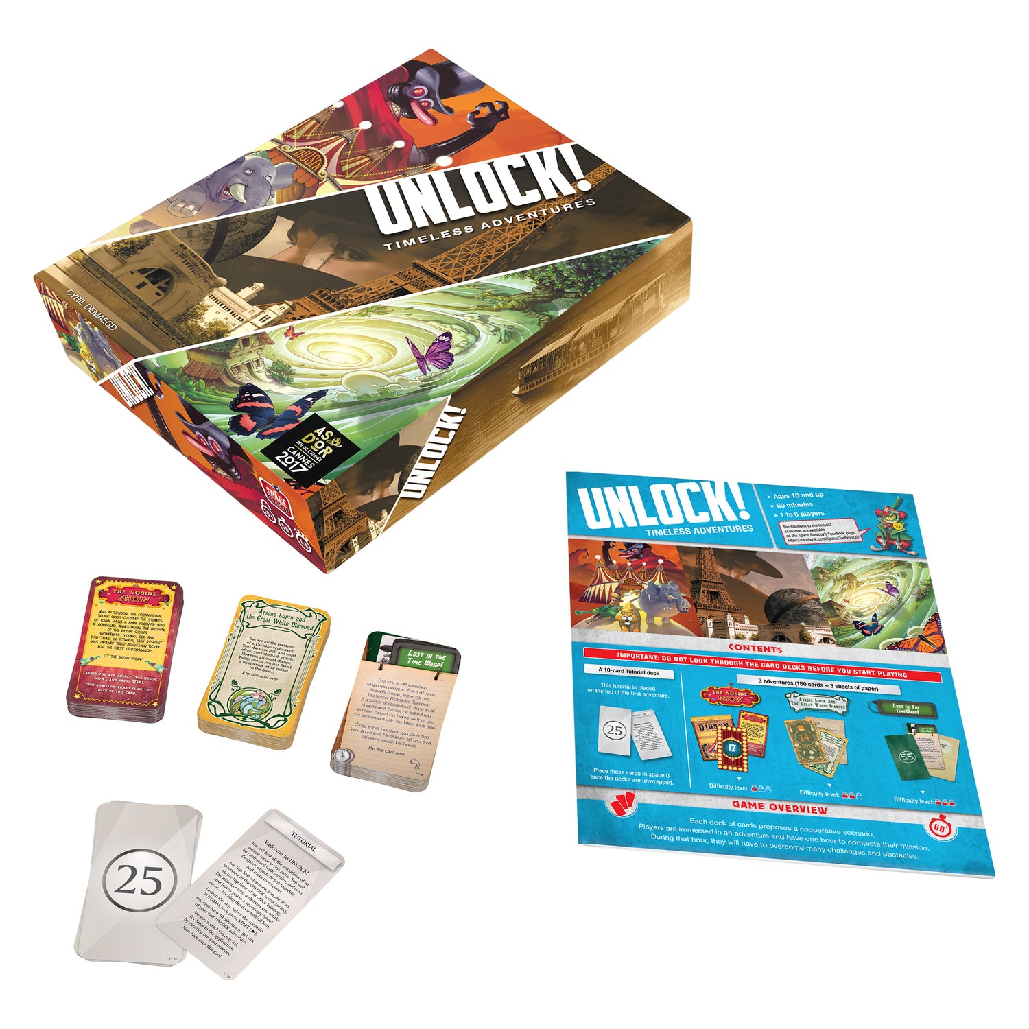 UNLOCK! Timeless Adventures - Immersive Card Game for Puzzle Solvers ...