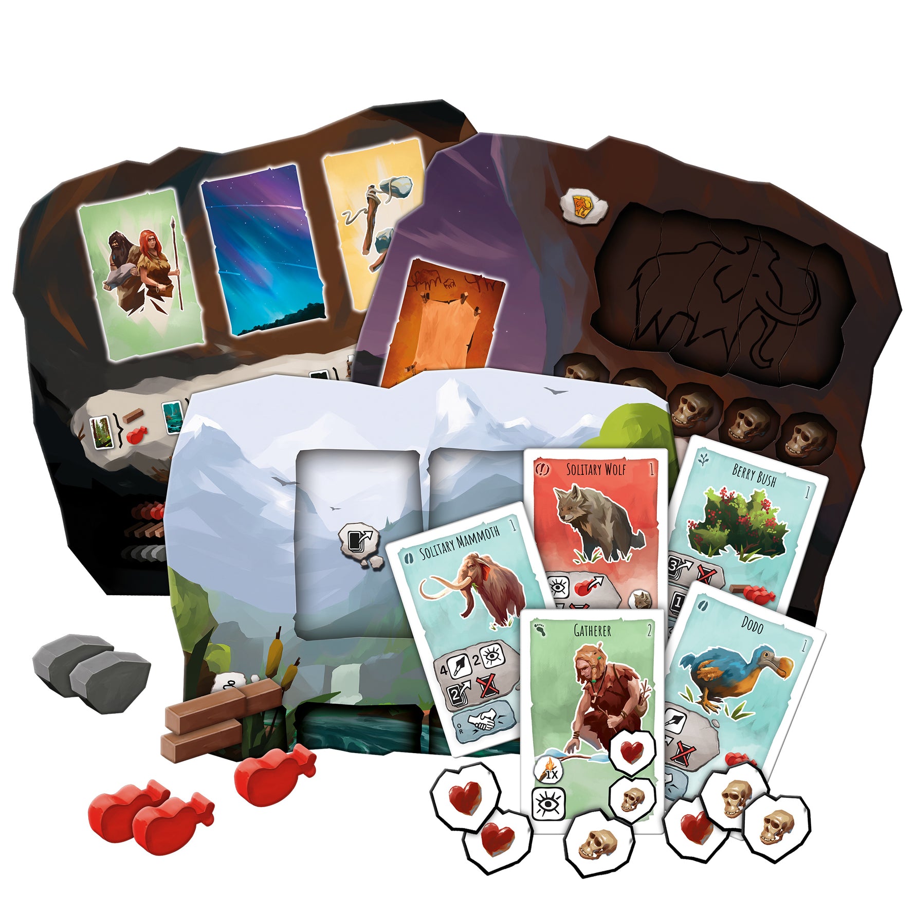 Paleo Board Game - Cooperative Stone Age Adventure Game – Asmodee USA