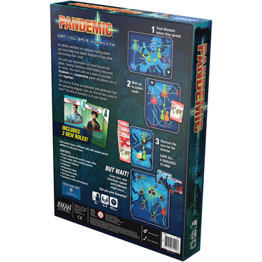 Pandemic Board Game (Base Game) Cooperative Strategy Game for Family ...
