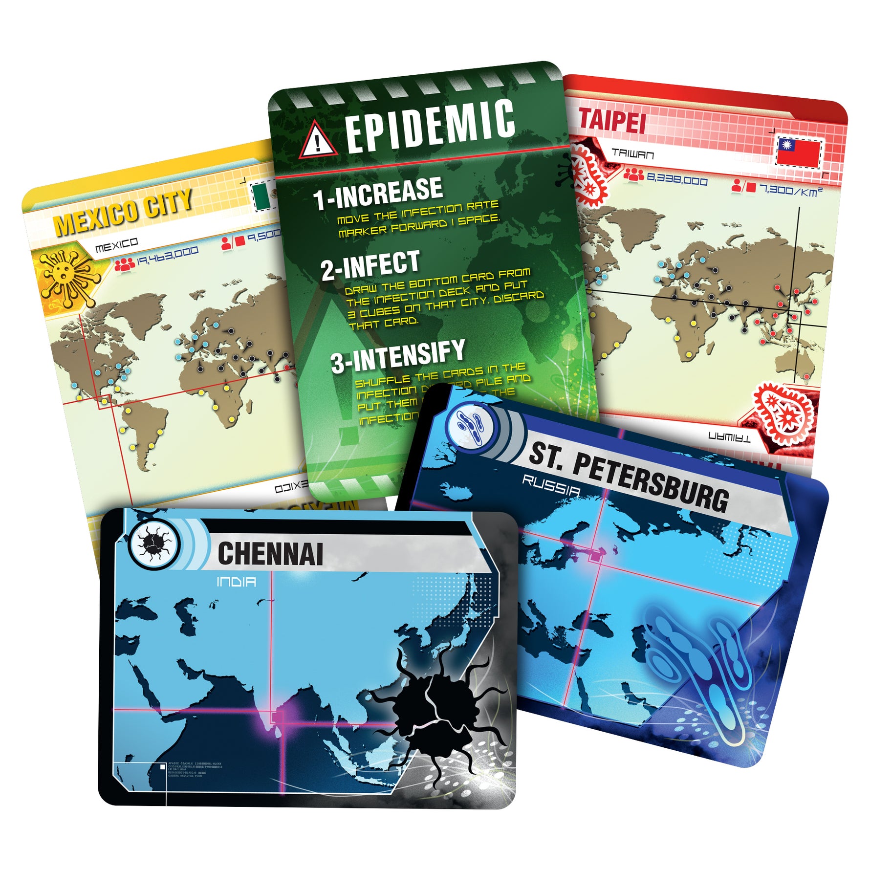 Pandemic Board Game (Base Game) Cooperative Strategy Game for Family ...